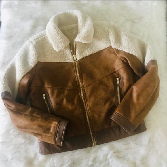 MOTHER | Jackets & Coats | Moving Sale Mother Brown Suede Trapper ...